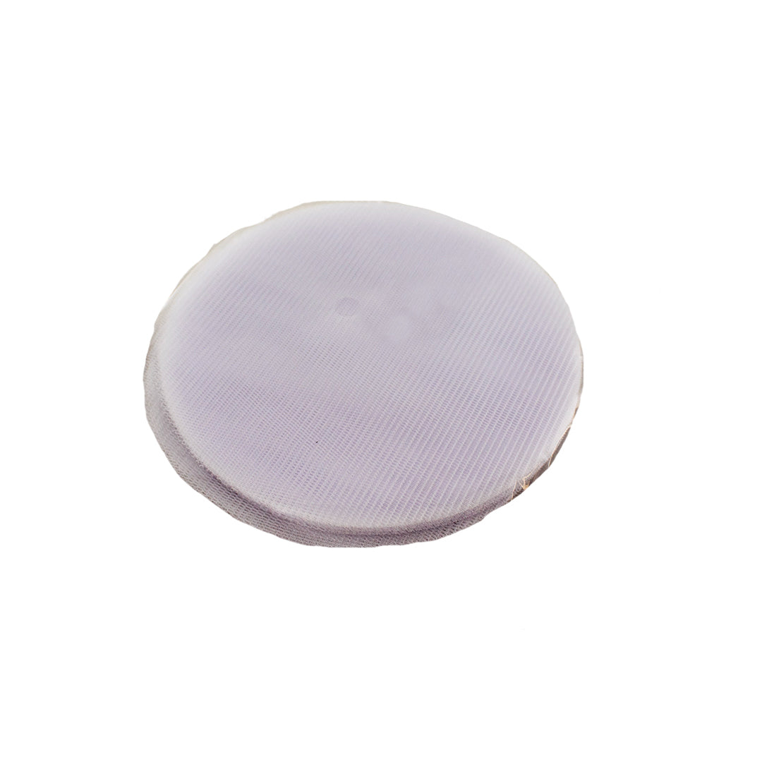 TULLE SHEET ROUND 12CM WHITE 50PCS — Deventor